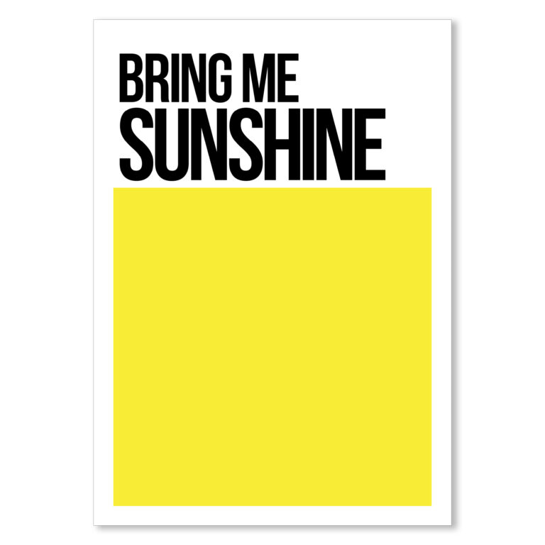 Bring Me Sunshine Art Marmalade At Dogpole